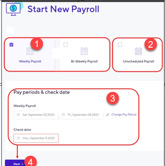New Payroll Module - Pay Frequency – Brand's Help Desk